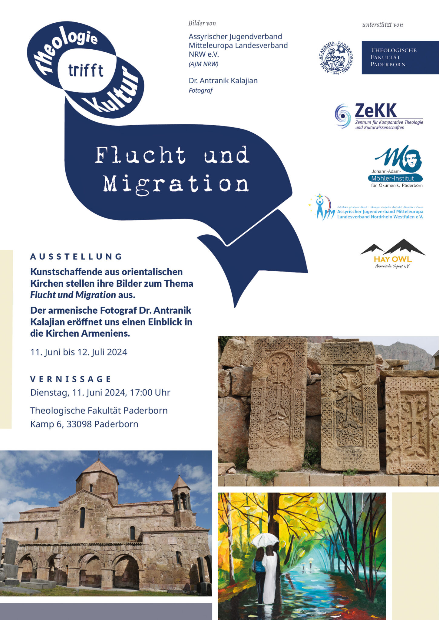 Vernissage zur Ausstellung „Flucht und Migration“ - Theologische ...